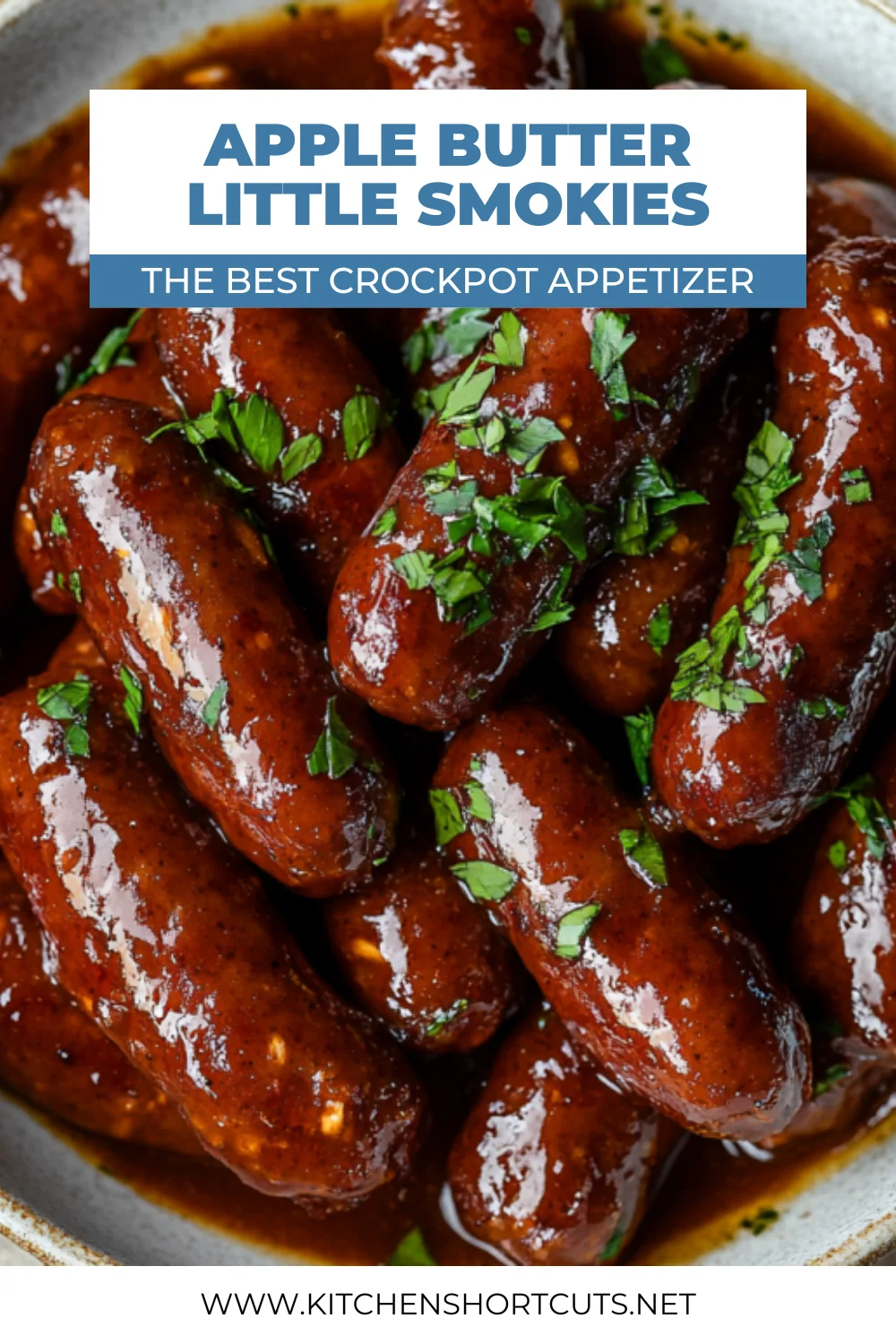 Effortless Crockpot Apple Butter Little Smokies Recipe